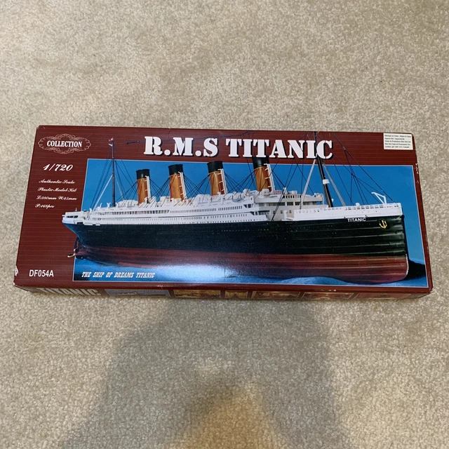 RMS TITANIC TOY Ship Plastic Model Kit Set DF054A Zhengdefu Scale 1/720 ...