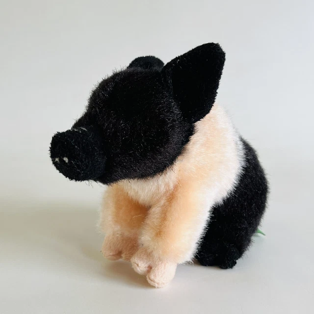 LIVING NATURE SOFT Toy Cuddly Plush Pig Piglet Farm Stuffed Animal ...