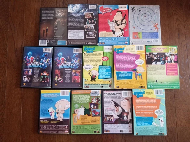 DVD FOREIGN TV Series Family Guy/Simpsons/Robot Chicken/IT Folla ...