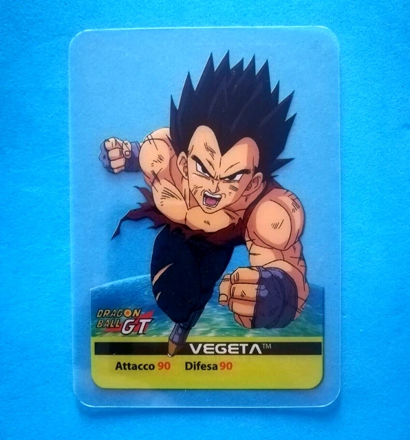DRAGON BALL GT Carte Gioco Lamincards Collezione Vegeta Numero 78 ...