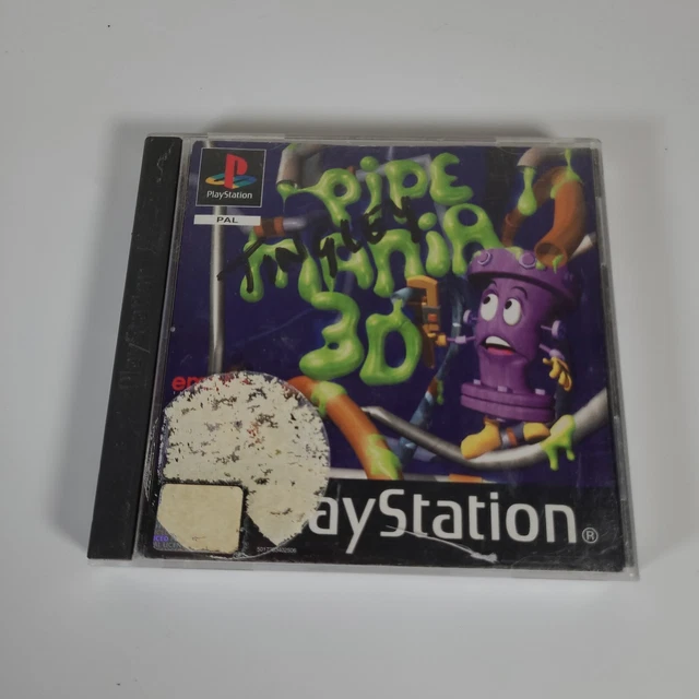 PIPE MANIA 3D Playstation PS1 Video Game Manual PAL See Condition £5.29 ...