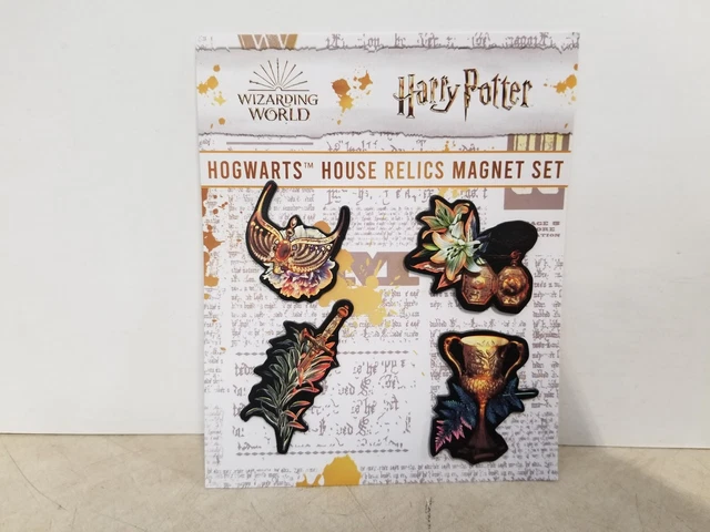HARRY POTTER LOOT crate Hogwarts house relics magnet set £12.22 ...