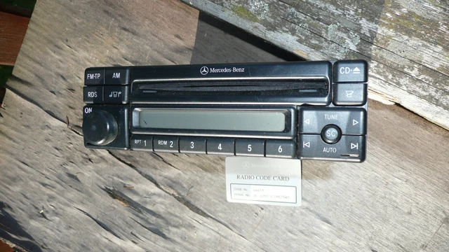 MERCEDES BENZ BECKER Special, Mf 2297 Autoradio Mit Cd Und Code EUR 349 ...