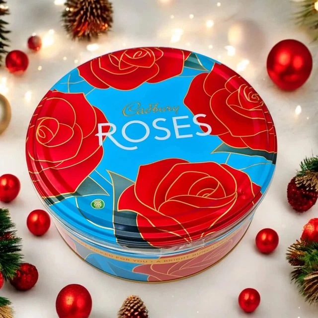 CADBURY ROSES CHOCOLATES LIMITED EDITION Tin 750g, FAMILY SHARING XMAS ...