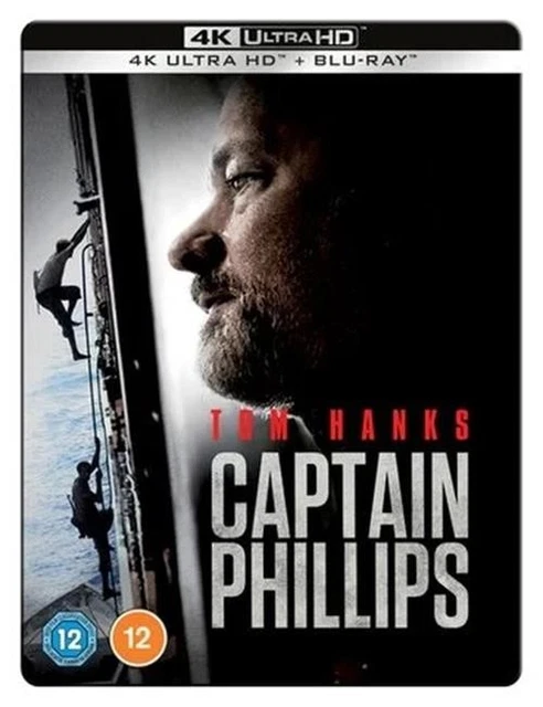 CAPTAIN PHILLIPS 2013 Limited Edition Steelbook 4K UHD BR Blu-ray Bluray £81.99 - PicClick UK