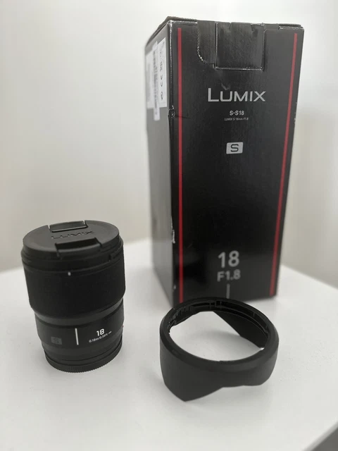 PANASONIC LUMIX S S-S18 18mm f1.8 L-Mount Lens - Black £410.00 - PicClick UK