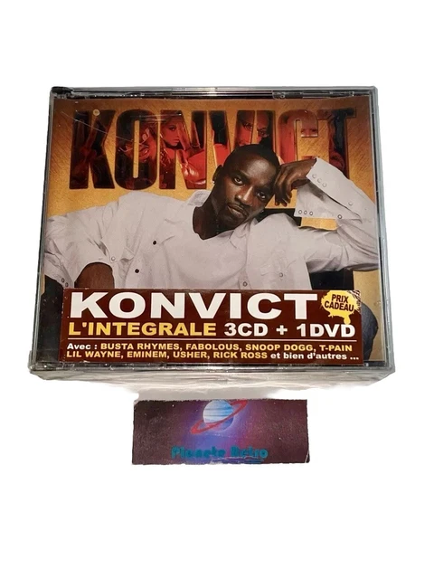 COFFRET 3CD / 1DVD | Akon - Konvict Feat/Usher, Rick Ross, Lil Wayne ...