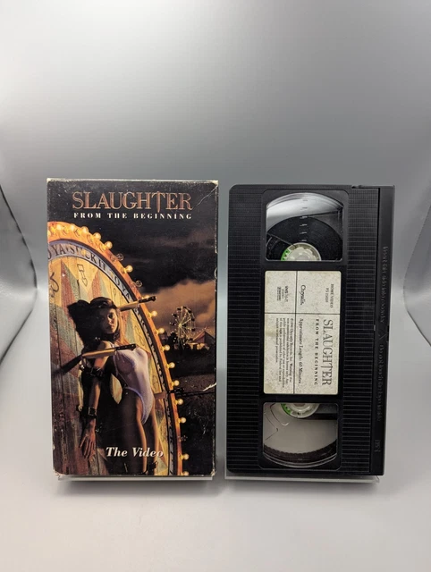 SLAUGHTER FROM THE Beginning The Video Rock Music VHS Tape 1990 £5.35 ...