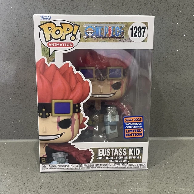 FUNKO POP! ONE Piece Eustass Kid #1287 Wondrous Convention Exclusive ...