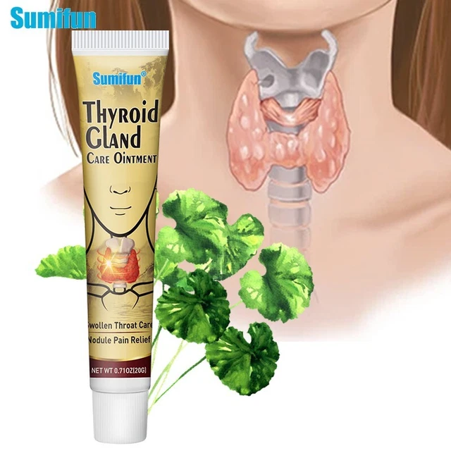 20G THYROID GLAND Cream Treat Thyroiditis Neck Lymph Node Ointment ...