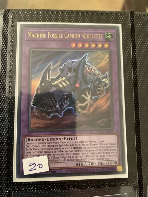 YU-GI-OH ! - Machine Fossile Camion Squelette GFP2-FR020 - Ultra Rare ...