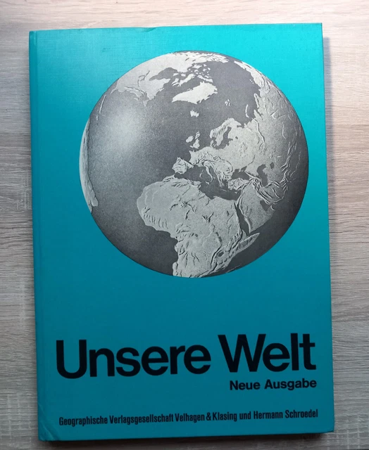 &UNSERE WELT& ATLAS für die Schule- Neue Ausgabe (Ausgabe Schleswig-Holstein), 1 EUR 3,00 ...