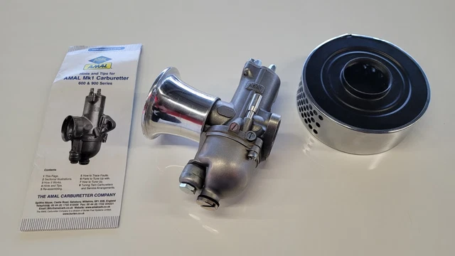 AMAL VERGASER RECHTS MK1 Concentric, 32 mm, R300 / R932 wie Neu EUR 195 ...