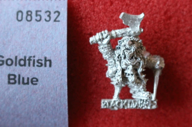 GAMES WORKSHOP WARHAMMER Citadel LE4 The Black Dwarf Dwarves Chaos ...