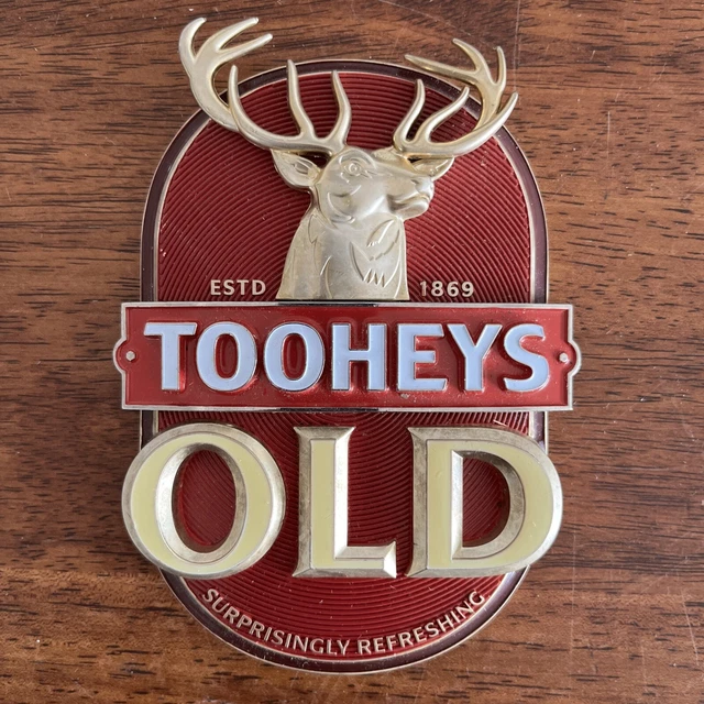 METAL TOOHEY’S OLD Beer Tap Sign $35.99 - PicClick AU