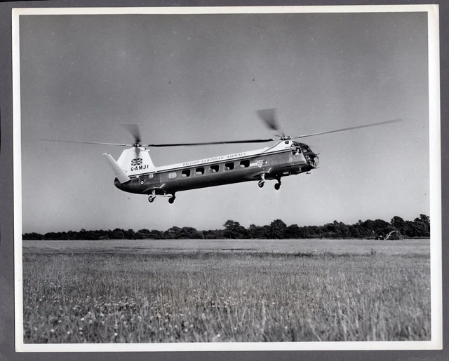 BRITISH EUROPEAN AIRWAYS Bea Bristol 173 Helicopter Large Original ...