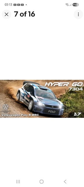 MJX HYPER GO 7304 VW Polo 1:7 Drift/Rally RC Car - UK Stock – Brushless 4WD, 4S £414.70 ...
