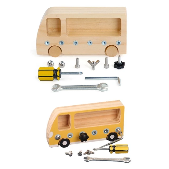 SCREW DRIVER BOARD Improve Intelligence Activity Board for Kids Boys ...