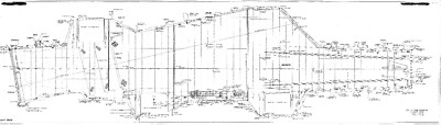 USS MIDWAY BLUEPRINT PLANS aircraft carrier drawings period detail CV ...