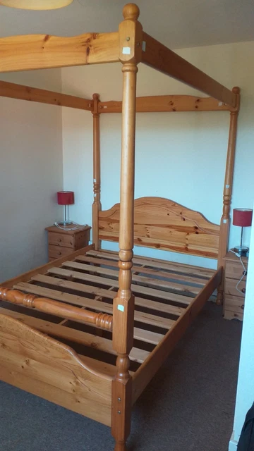 PINE FOUR POSTER bed £156.68 - PicClick UK