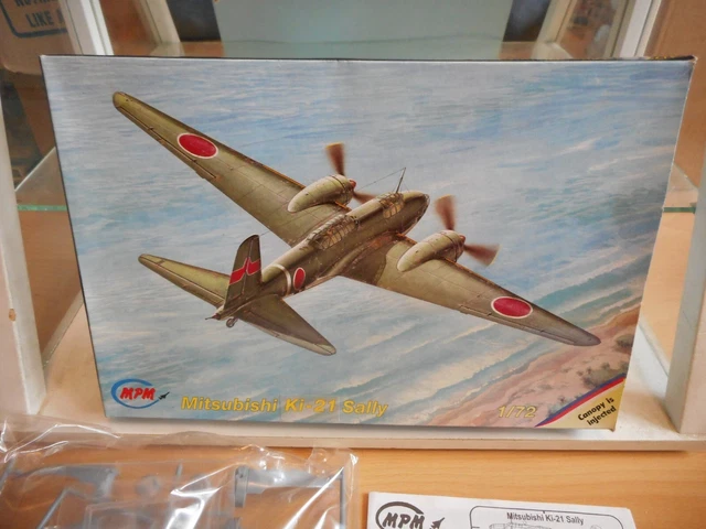 MODELLBAUSATZ MPM MITSUBISHI KI-21 Sally auf 1:72 in Box EUR 39,99 - PicClick DE