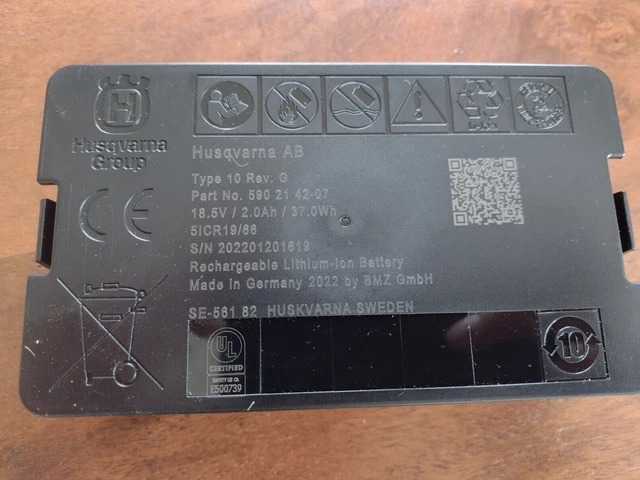 ORIGINAL HUSQVARNA GARDENA Sileno Akku 5902142-07 EUR 49,00 - PicClick DE