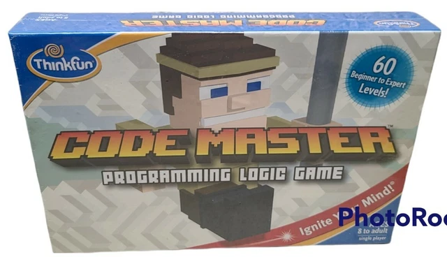 THINKFUN CODE MASTER Programming Logic Minecraft Board Game - Brand New ...