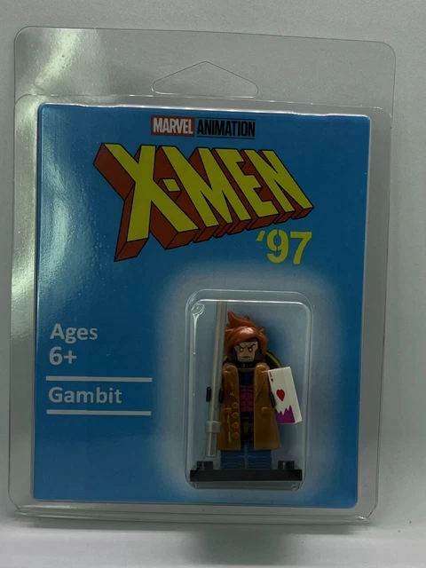 CUSTOM LEGO MINIFIGURE Gambit - X-Men '97 £25.00 - PicClick UK
