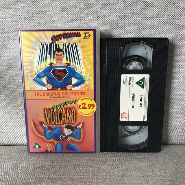 SUPERMAN - VHS Video - The Original Collection - Childrens / Channel 5 ...