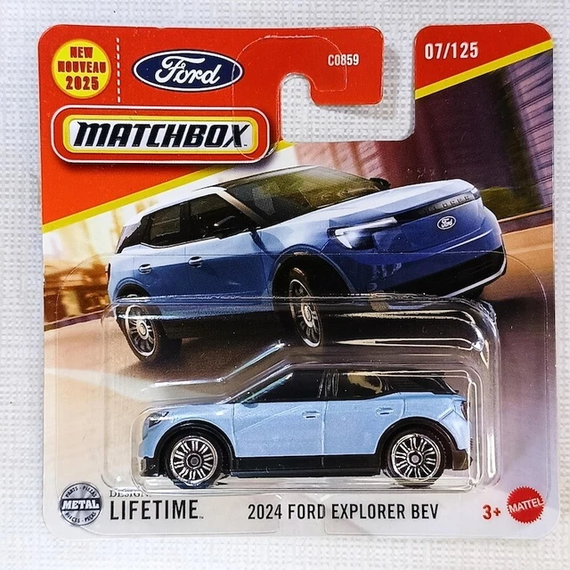 MATCHBOX 🏁SUPERFAST NOUVEAUTÉ 2025 🏁 2024 Ford explorer BEV #7/125 Neuf ...