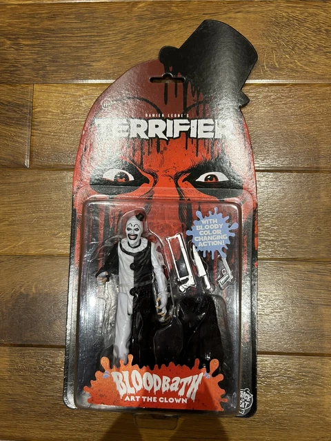 TERRIFIER ART THE Clown "Blood Bath" 5" action figure Trick or Treat ...
