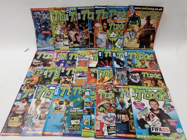 TOXIC MAGAZINE BUNDLE of 29 Issues All Preowned Collectable Copies £9. ...