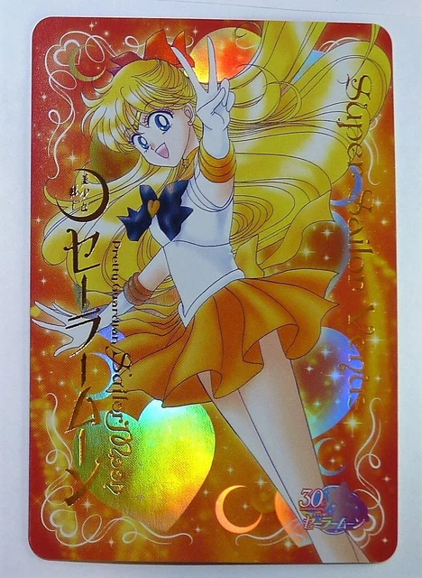 Carte Sexy Girl Manga Holo Prism Waifu 30th Anniversary Sailor Moon
