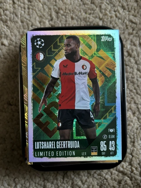 MATCH ATTAX 2024 2025 24 25 Lutsharel Geertruida Feyenoord Limited ...