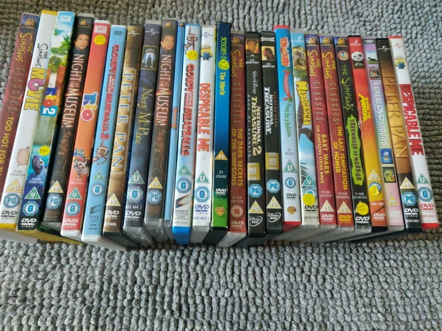 25X CHILDREN'S DVD Bundle. Disney. Pixar. Lego. The simposn. Bundle 3 £ ...