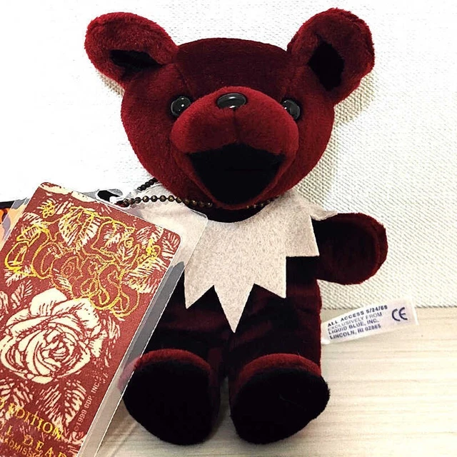PLUSH DEAD BEAR Limited Bean Grateful All Access 7 Inch Cute Edition ...