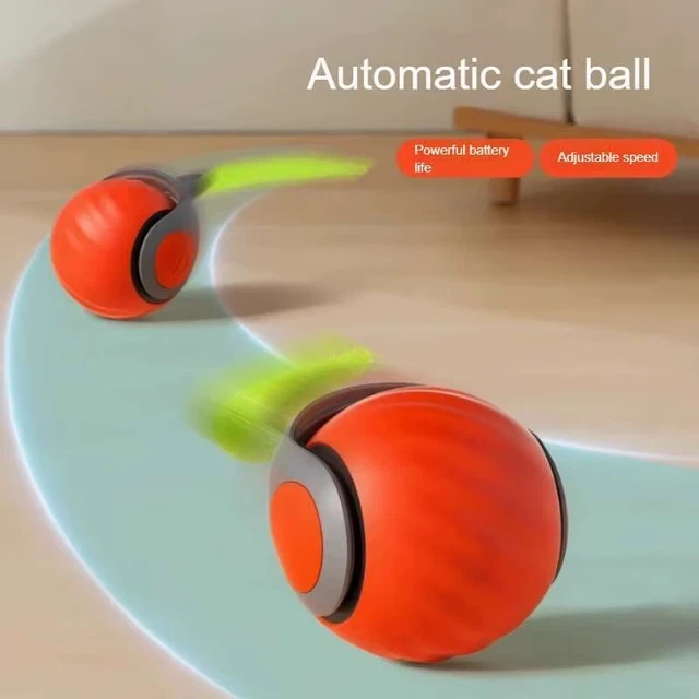 SMART INTERACTIVE SPEEDY Tail 2.0 Cat Toy Automatic Moving Balls for ...