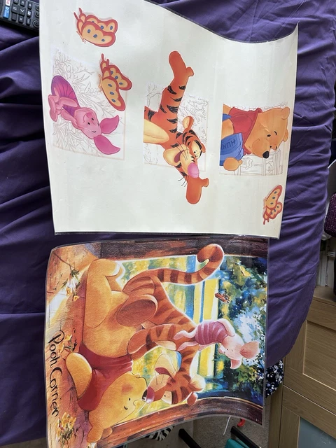 PAIR OF WINNIE The Pooh Posters £2.00 - PicClick UK