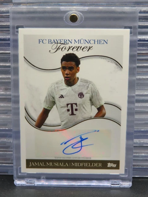 AUTOGRAPHE AUTOMATIQUE 2023-24 Topps FC Bayern Munich Forever Jamal ...