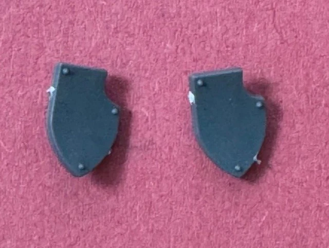 NEW DEATHWING ASSAULT Knights Terminator - 2 X PLAIN DECOR PAULDRON ...