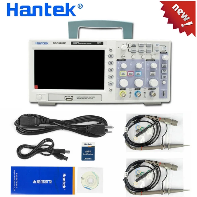 HANTEK DSO5072P DSO5102P DSO5202P 70MHZ 100MHZ 200MHz 2CH Digital ...