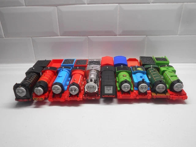 FISHER PRICE TRACKMASTER thomas the tank engine battery train bundle £ ...