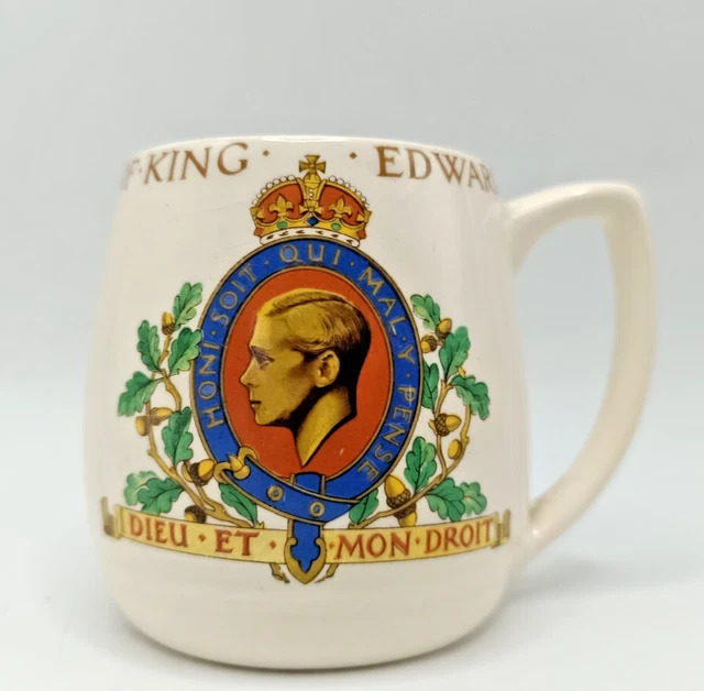 KING EDWARD VIII Coronation Mug. By Barker Brothers. May 1937. 3.5 ...