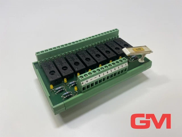 PHOENIX CONTACT MEHRFACHRELAISBAUSTEIN UMK- 8 RM24DC/MKDS relay module ...