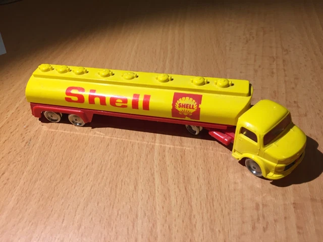 LEGO HO 1/87 - Camion Citerne Shell / Shell truck + tanker _ Mercedes ...