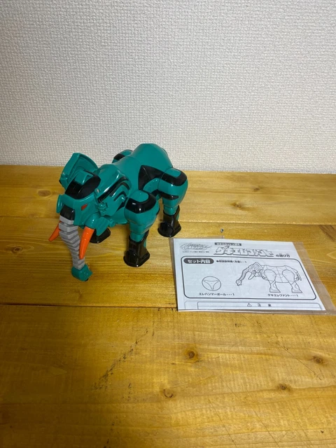 POWER RANGERS JUNGLE Fury Gekiranger DX Geki Elephant Bandai Megazord ...