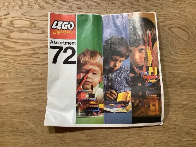 LEGO SYSTEM ASSORTMENT 72 Rare Vintage Booklet Catalogue 1972 £2.77 ...