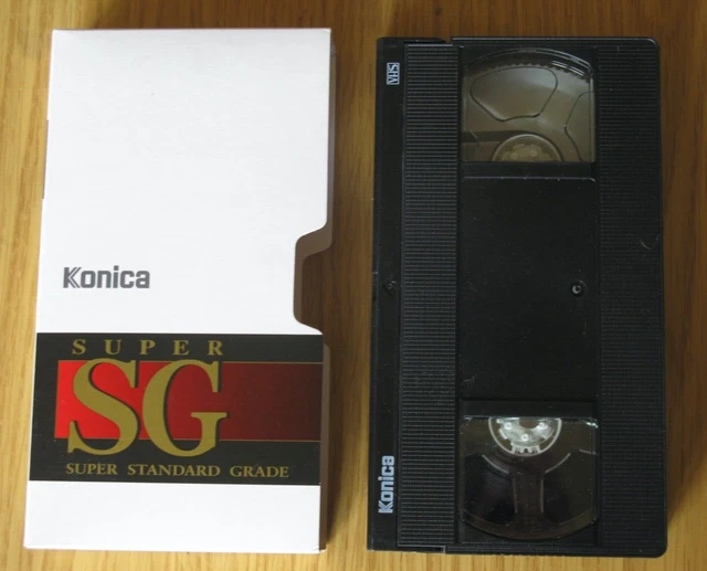 KONICA E-180 VHS video tape used to record Jonathan Ross £1.99 ...