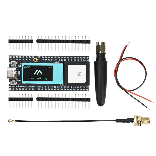 LORA WIRELESS TRACKER ESP32-S3FN8+SX1262+UC6580 Wi-Fi, LoRa, Bluetooth ...