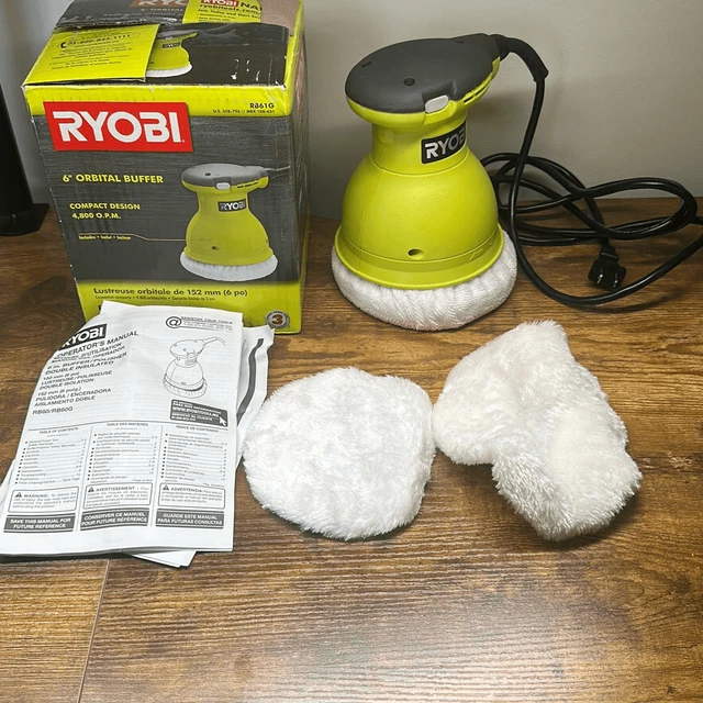 RYOBI 6& RG60G 120V Corded Orbital Buffer - Green WORKS USED £17.71 ...